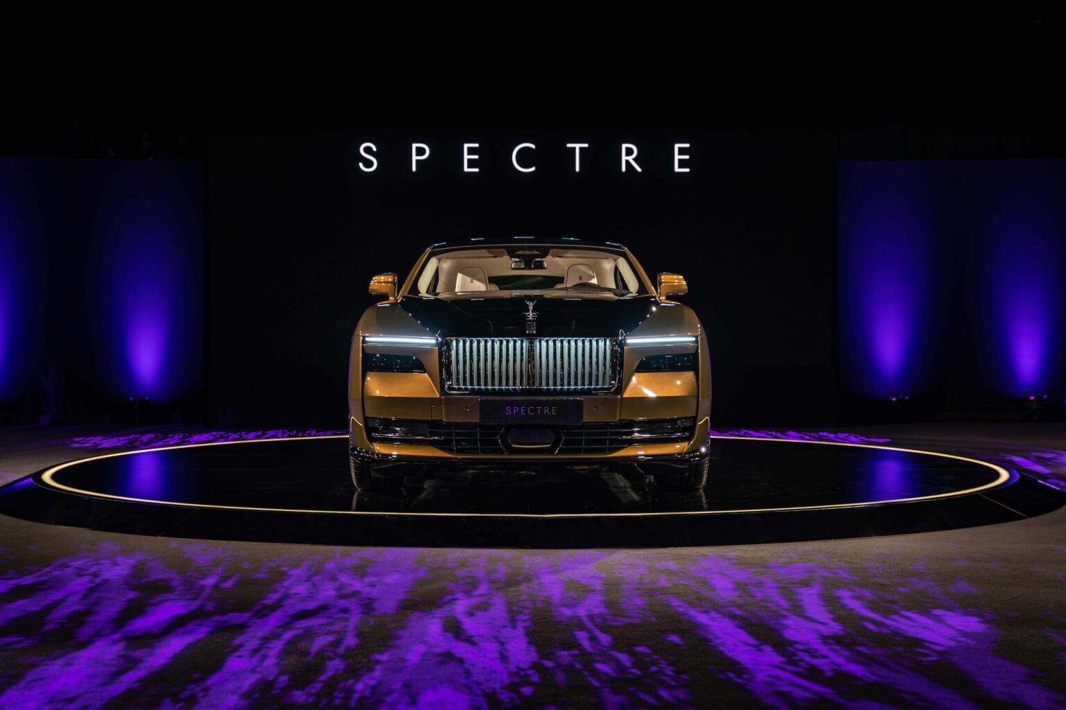 In pictures: Rolls-Royce debuts first fully electric car Spectre in Abu ...